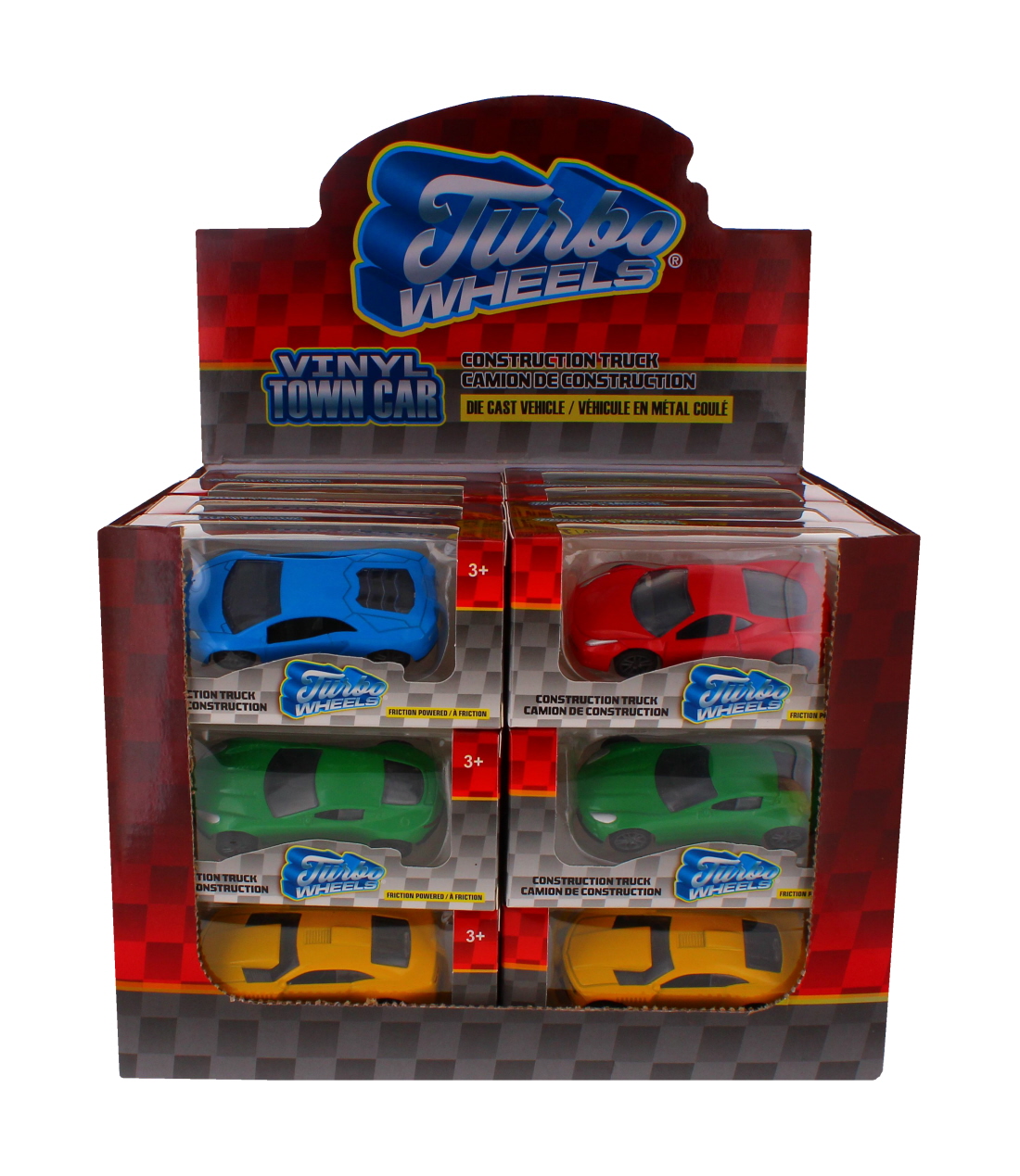 Wholesale Turbo Wheels Friction Car Metal