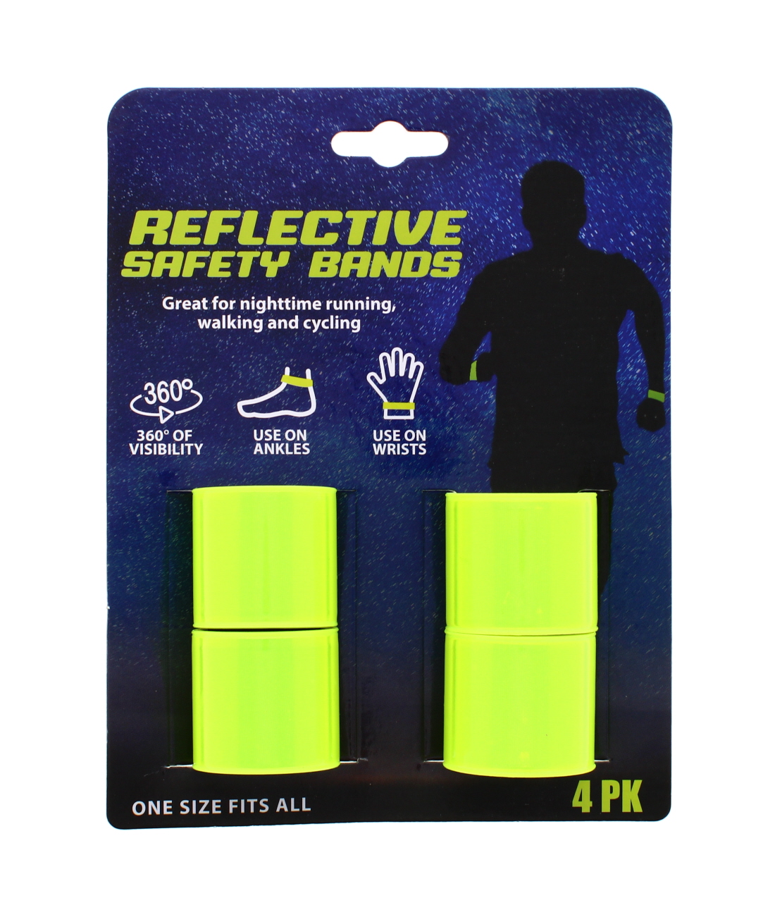 Shop Reflective Safety Slap Bands 4 Pack