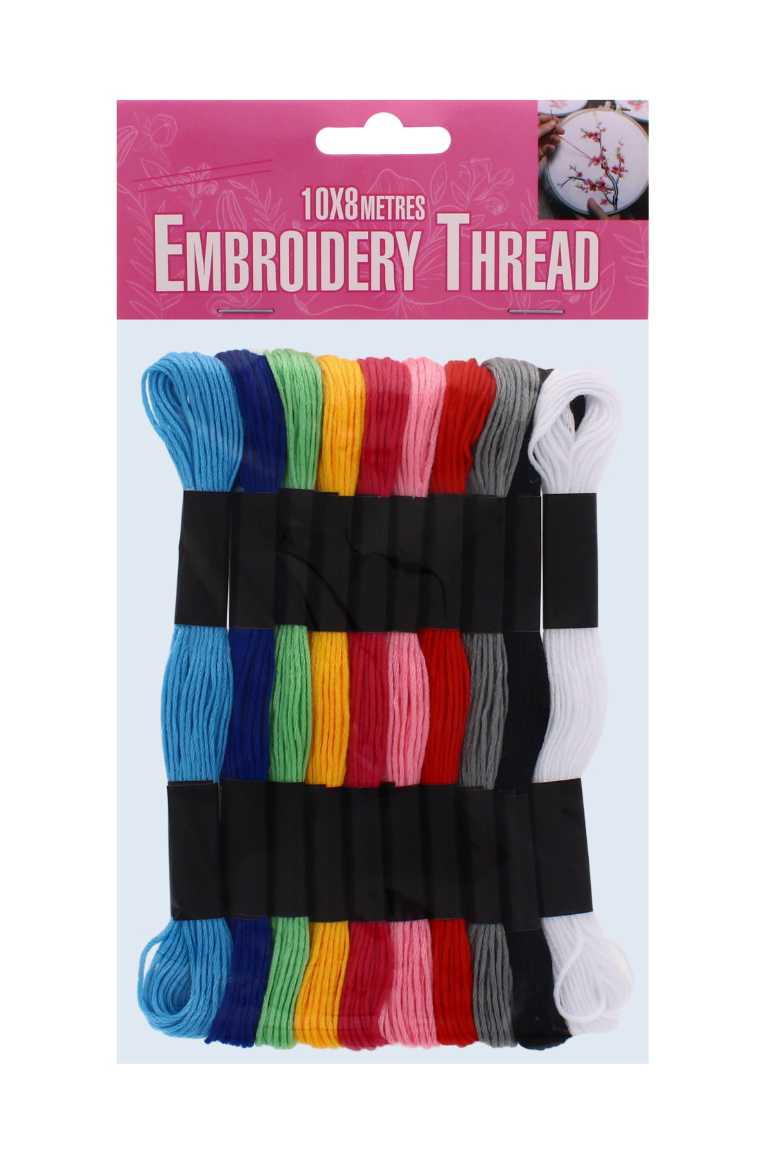 Wholesale Embroidery Thread Set 8Metres 10 Pack