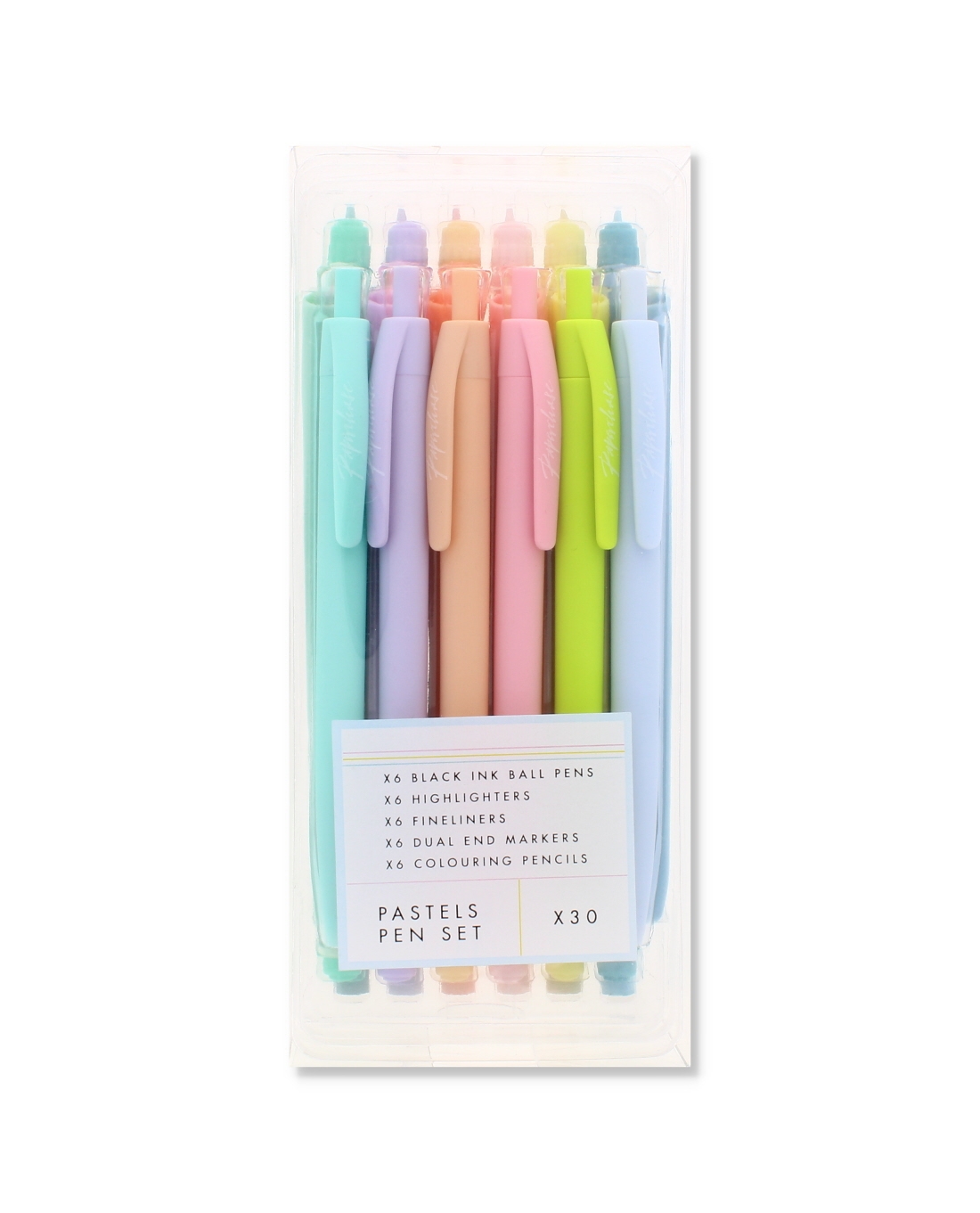 Wholesale Pastels Pen Set 30 Pack