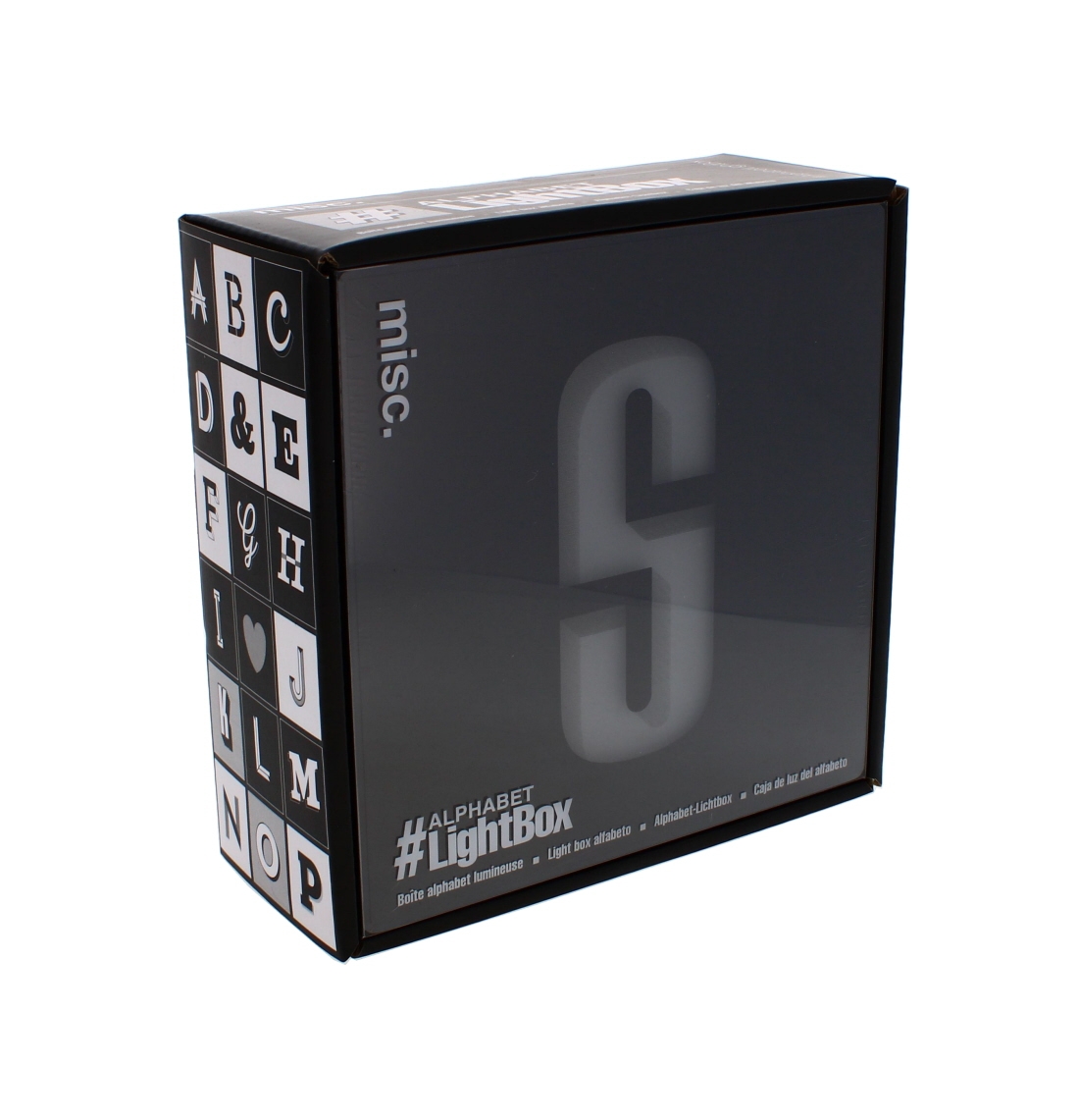 Alphabet Light Up Box Letter S Available in Bulk