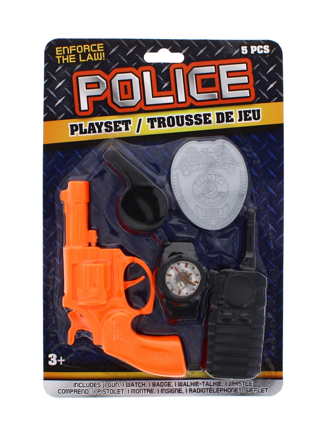 Wholesale Police Play Set Kids Toy 5 pcs