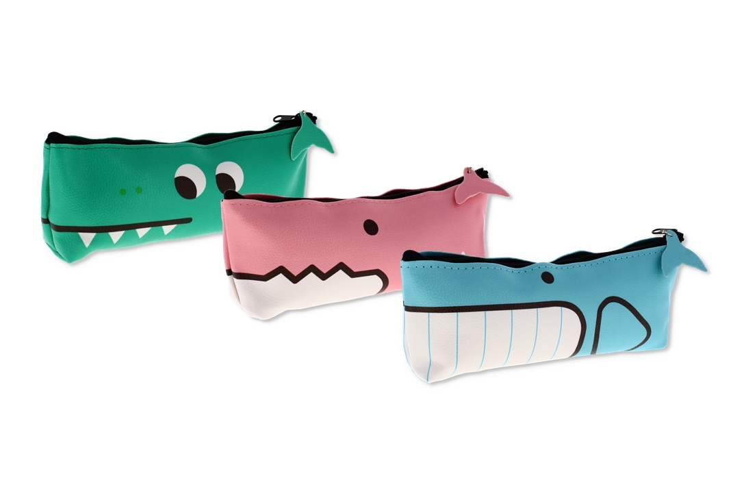 Wholesale Animal Pencil Case Assorted Designs