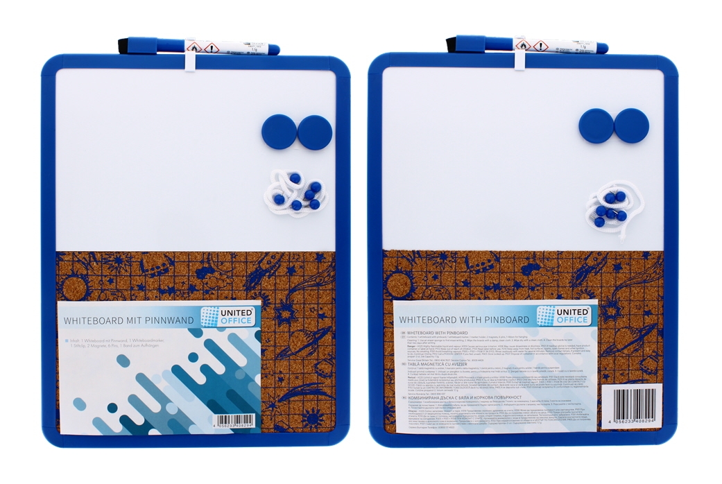 Wholesale Whiteboard Kit with Blue Marker, Eraser, Magnets