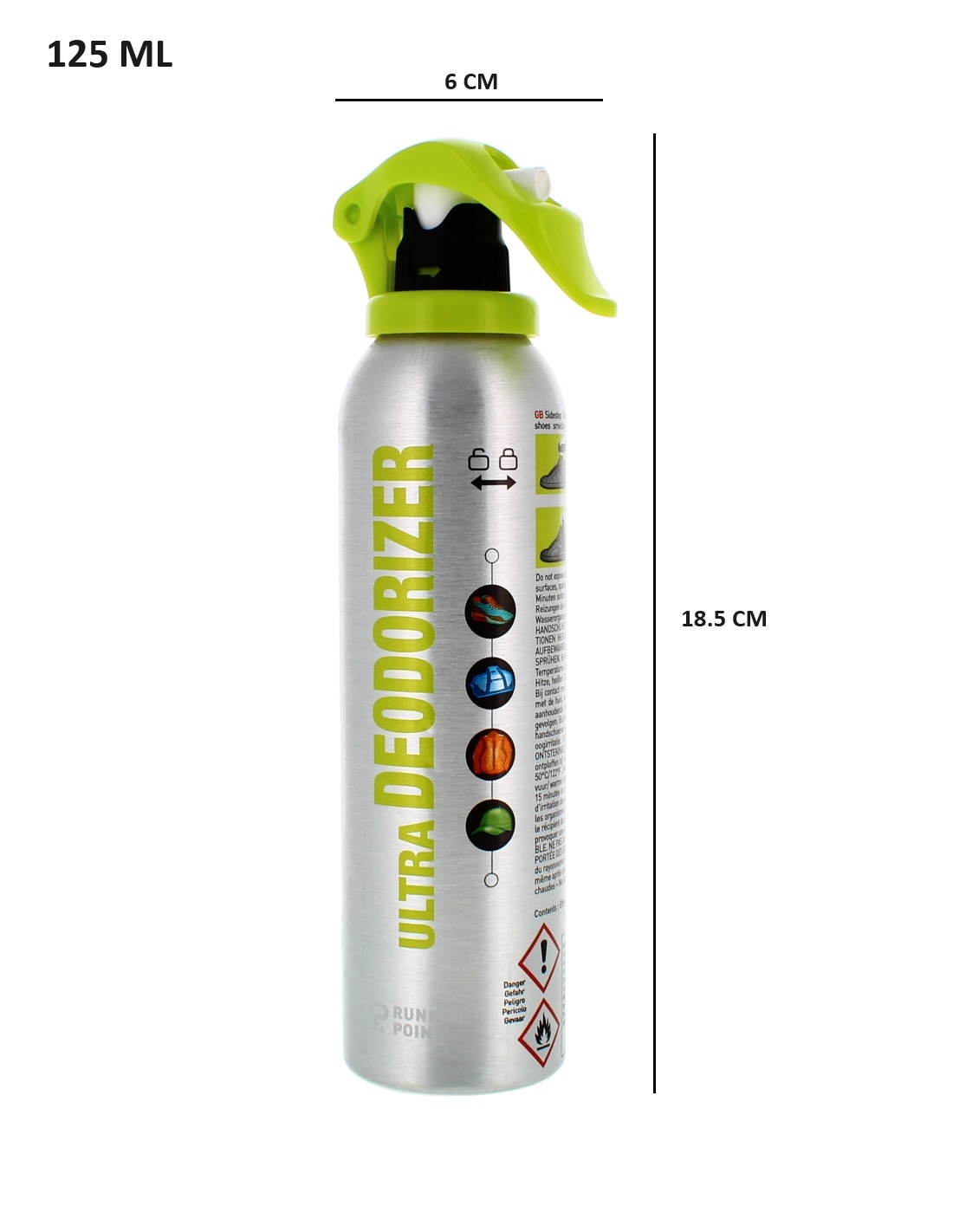 Wholesale 125ml Runner Point Ultra Deodorizer Spray