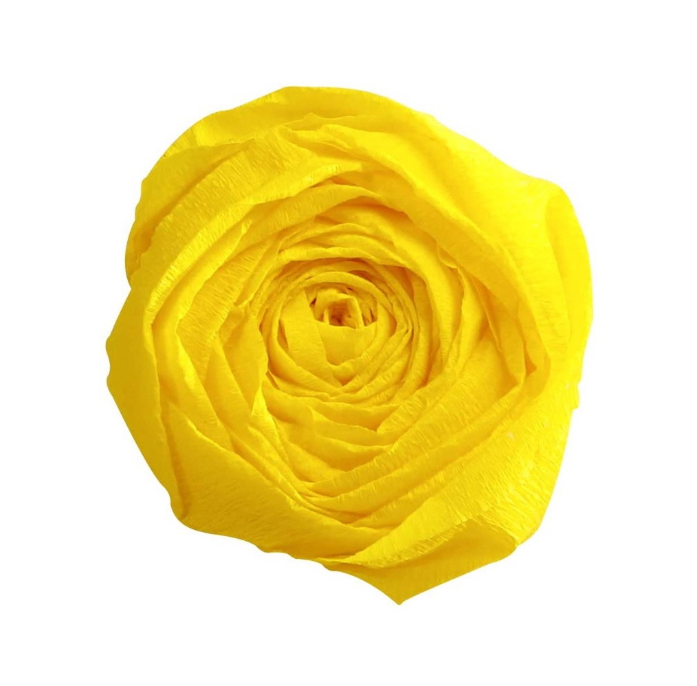 Wholesale Yellow Crepe Paper 50x250cm - UK Supplier