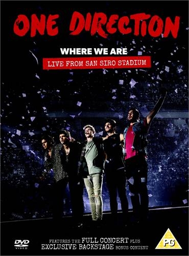 Wholesale One Direction Where We Are San Siro Stadium DVD