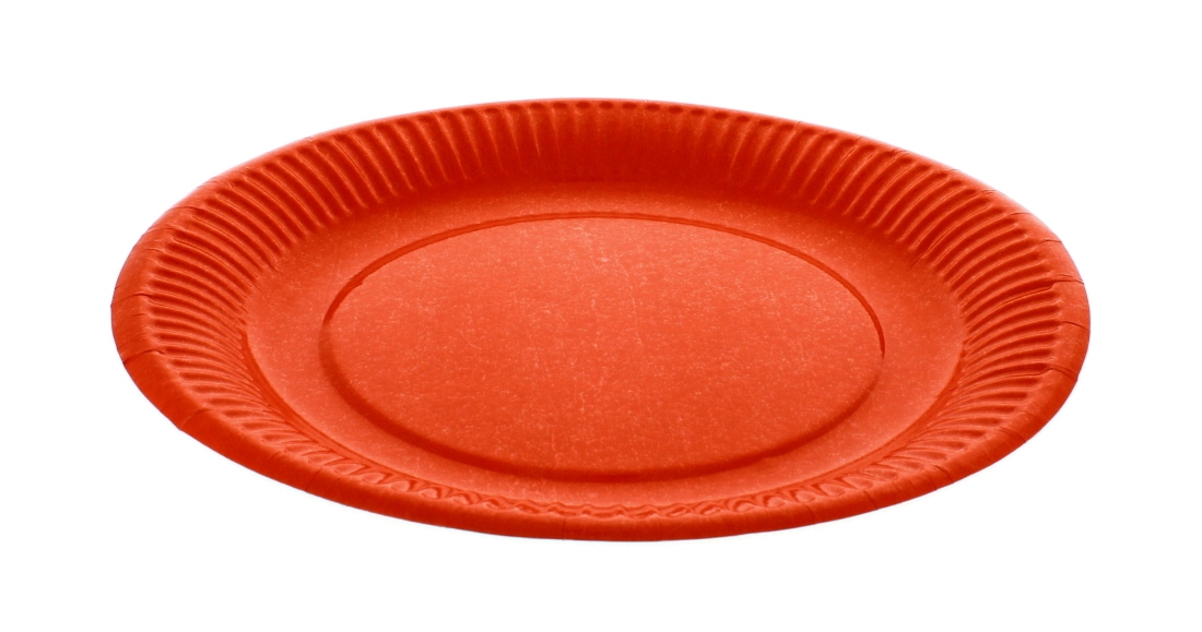 Wholesale Orange Paper Plates 22.8cm 9 Pack | Bulk Buy