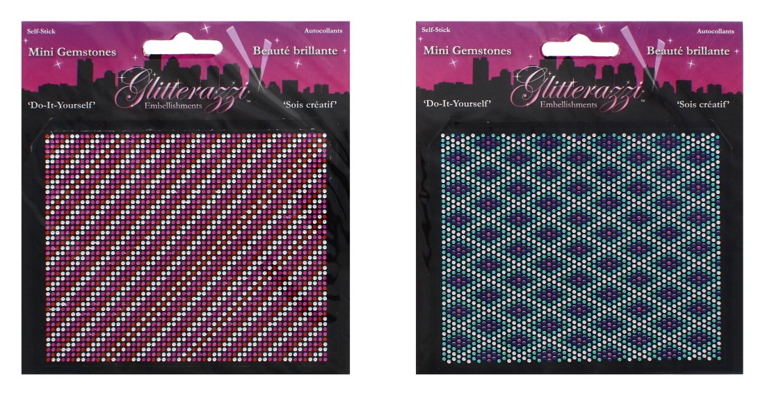 Wholesale Glitterazzi Mini Gem DIY Stickers