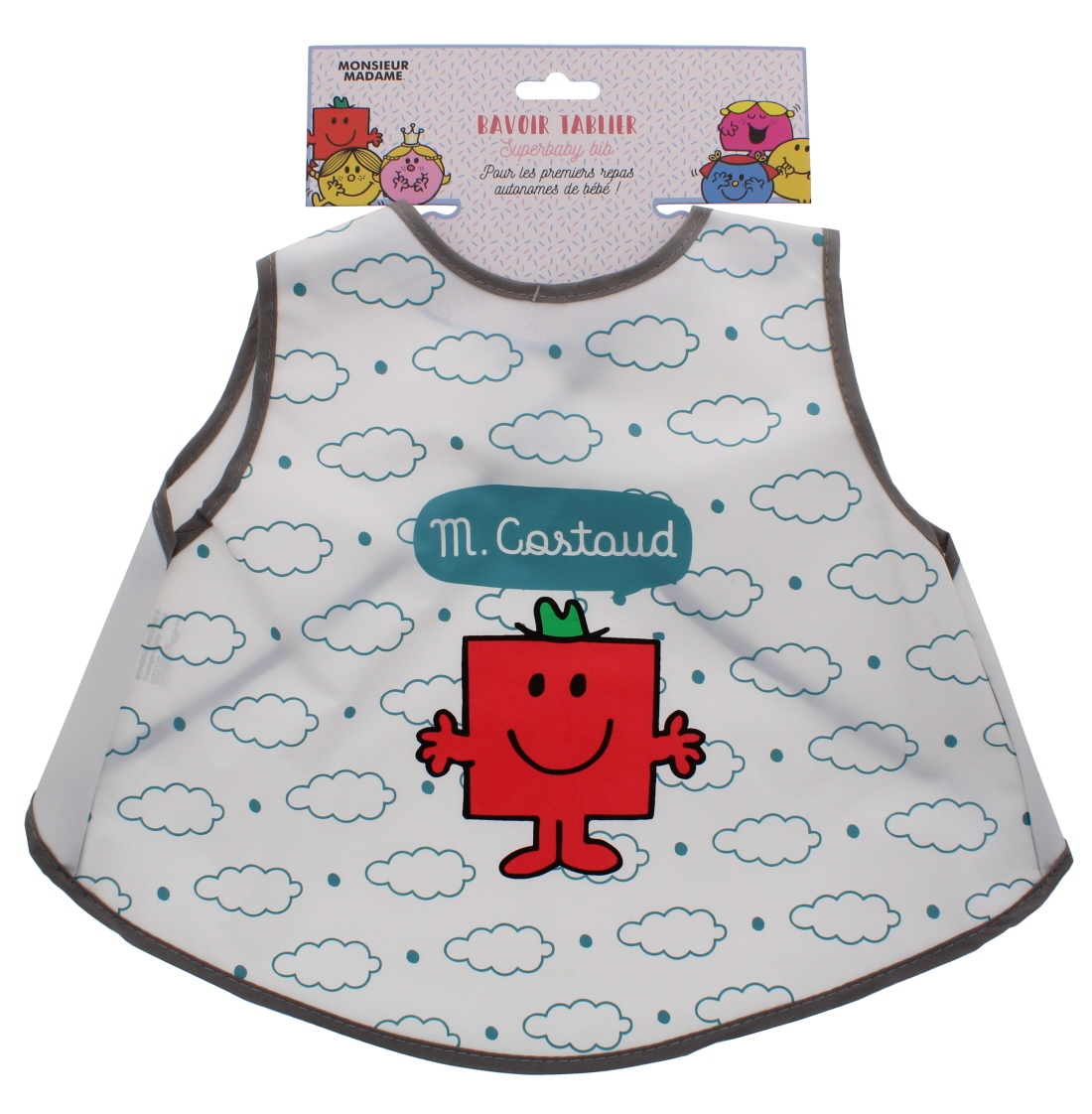 Wholesale Mr Men Baby Bibs Assorted