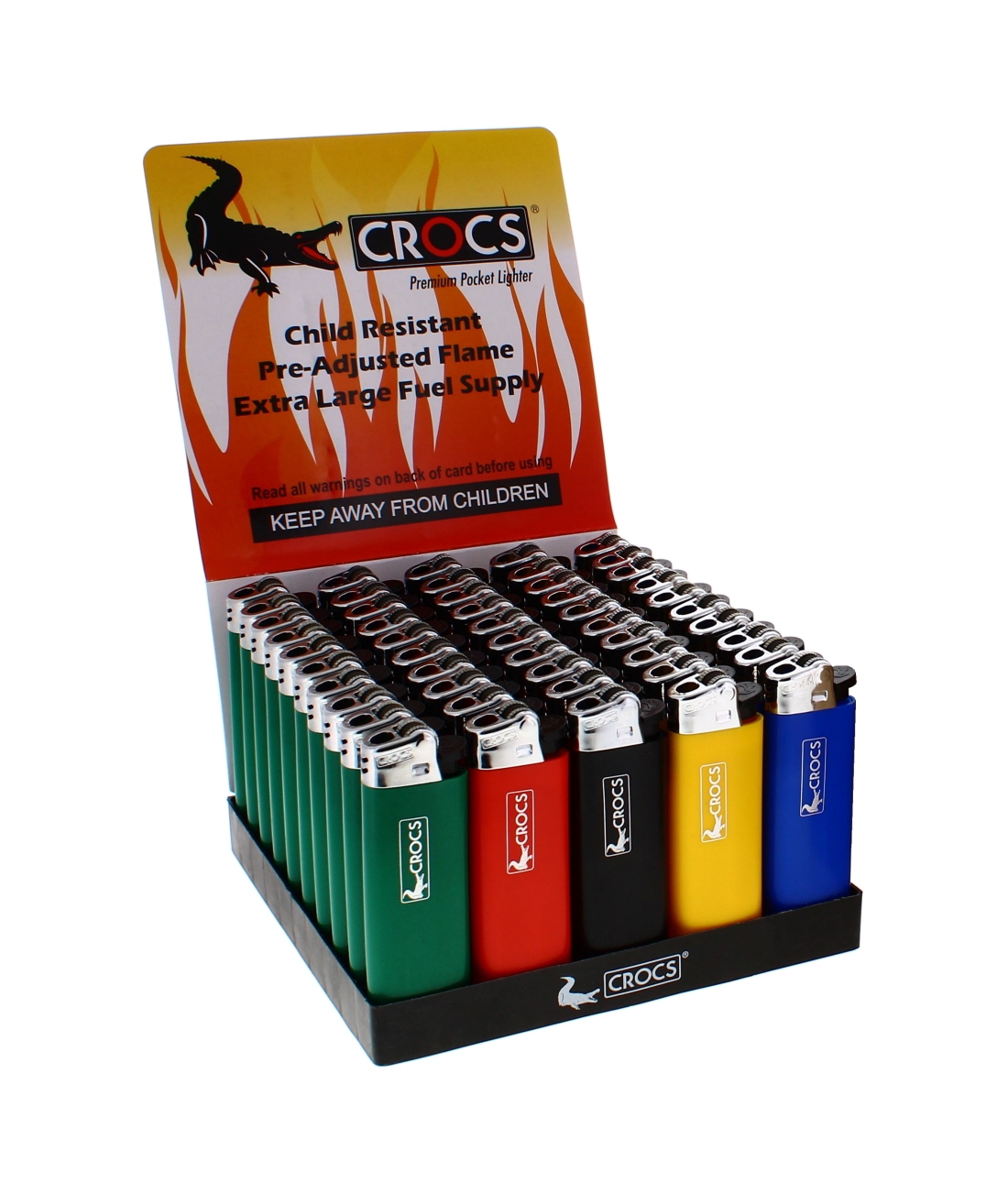 Wholesale Crocs Flint Disposable Lighter 50 pcs