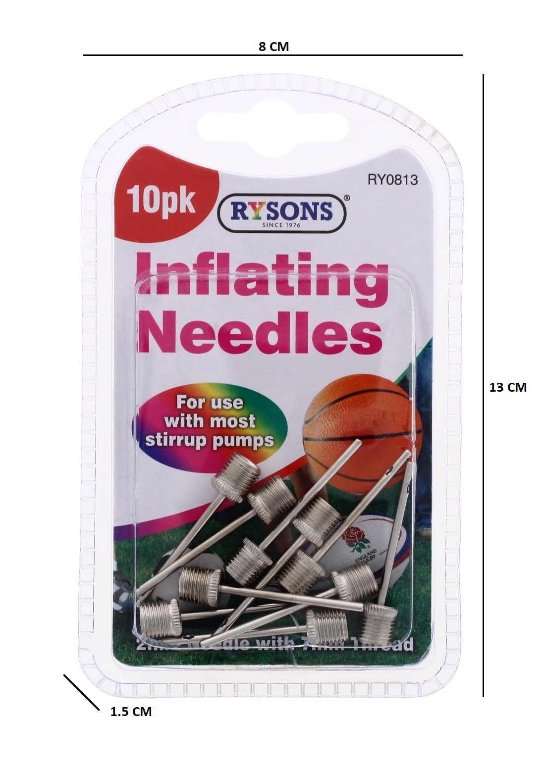 Wholesale Inflating Needles 10 Pack - Rysons