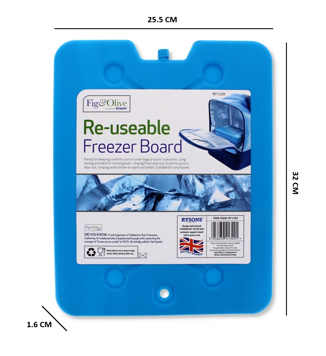 Wholesale Re-Useable Freezer Board - Fig & Olive | Rysons