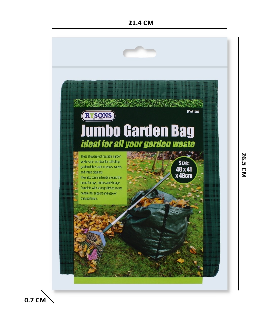 Wholesale Rysons Jumbo Garden Waste Bag 95 Litre | Bulk Supplier