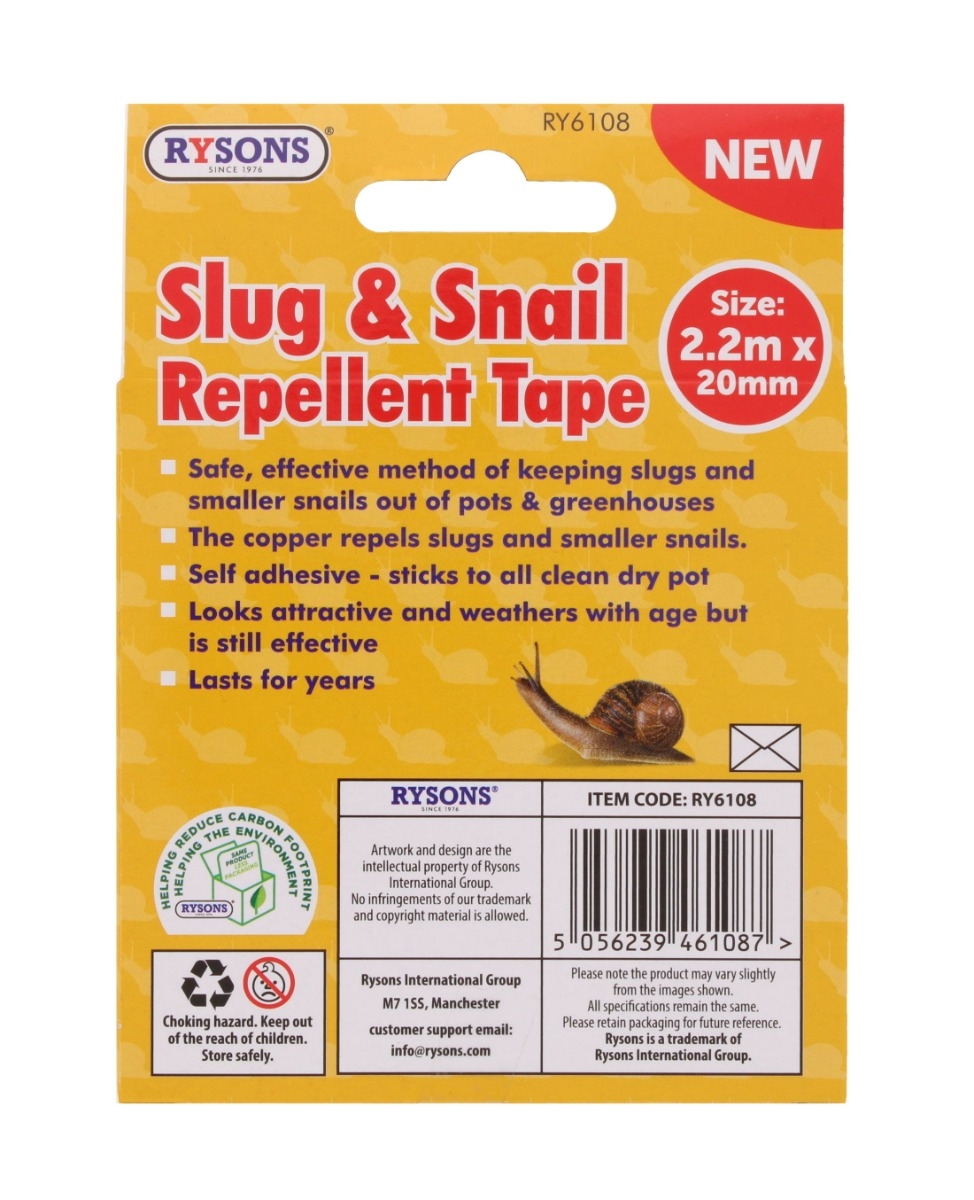 Wholesale SLUG & SNAIL REPELLENT TAPE | Rysons Pound Lines Supplier