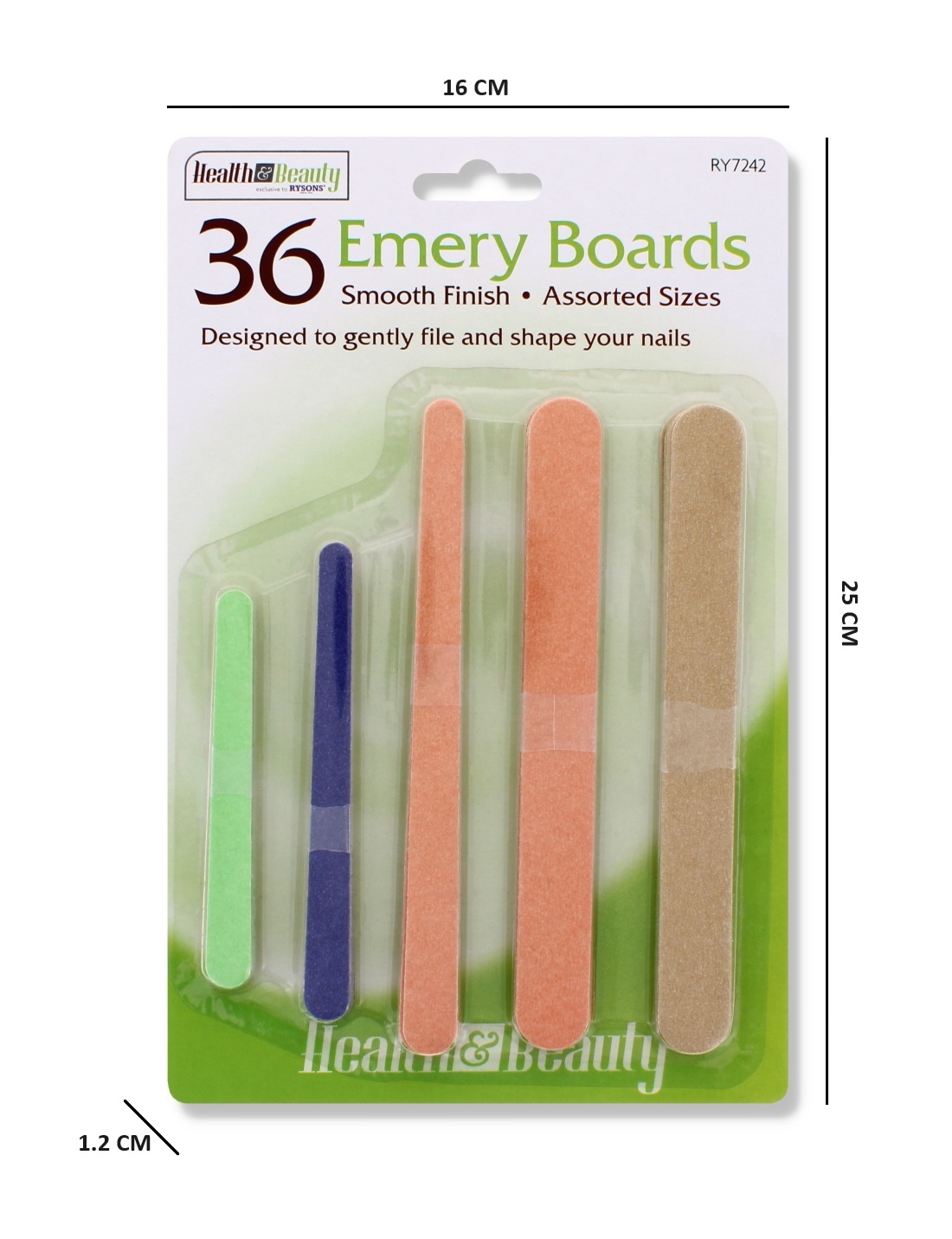 Wholesale Emery Boards 36 pcs