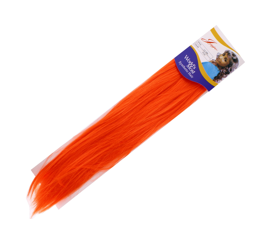 Wholesale Synthetic Hair Extensions- Orange