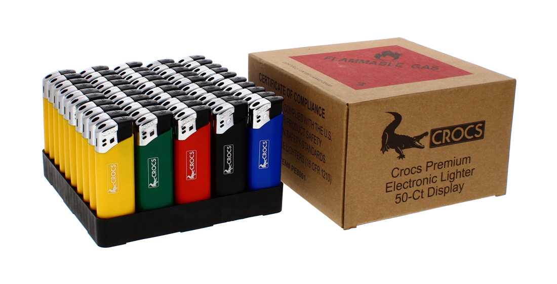 Wholesale Crocs Electronic Disposable Lighters 50 pcs