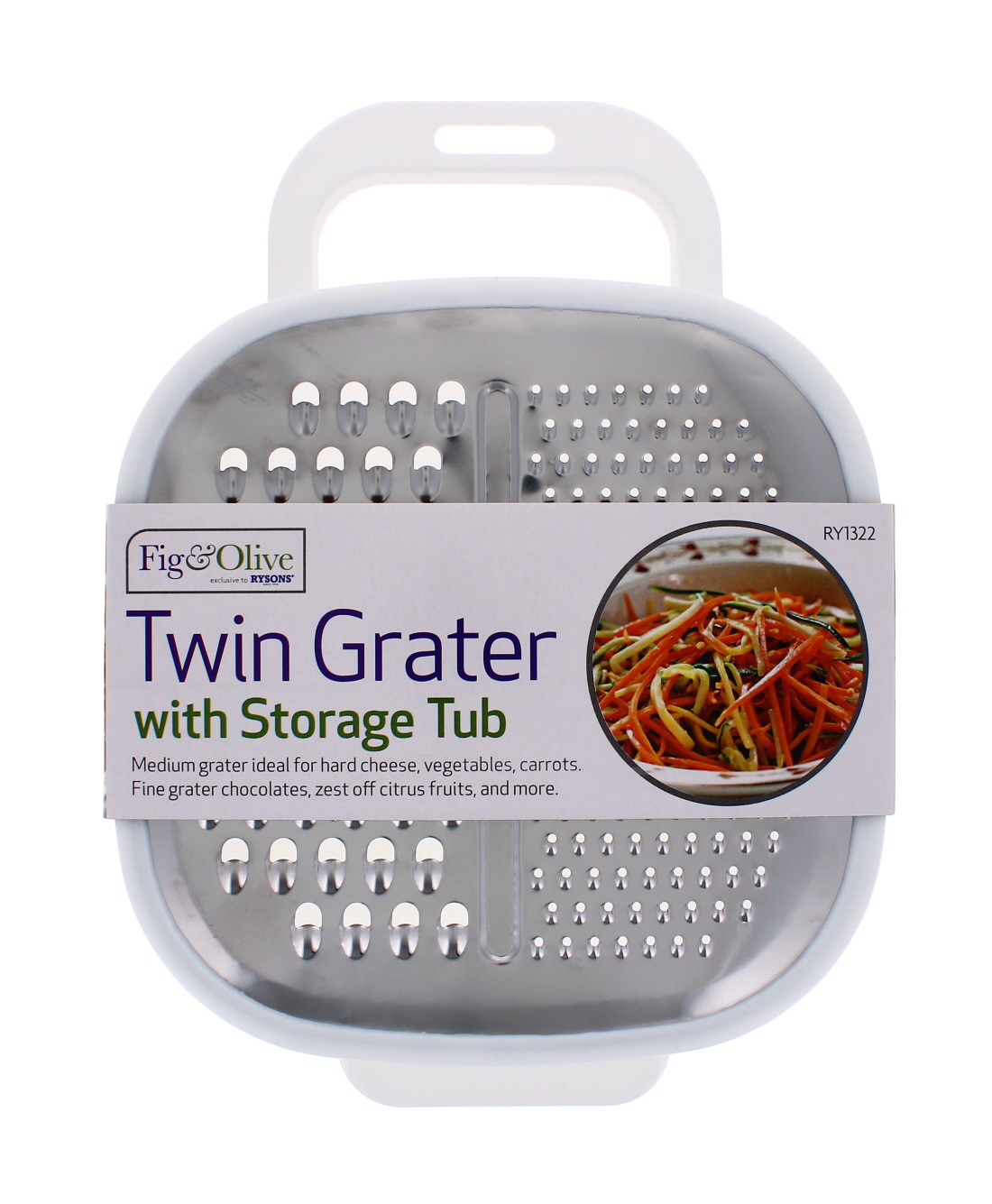 Wholesale Twin Grater With Storage Tub