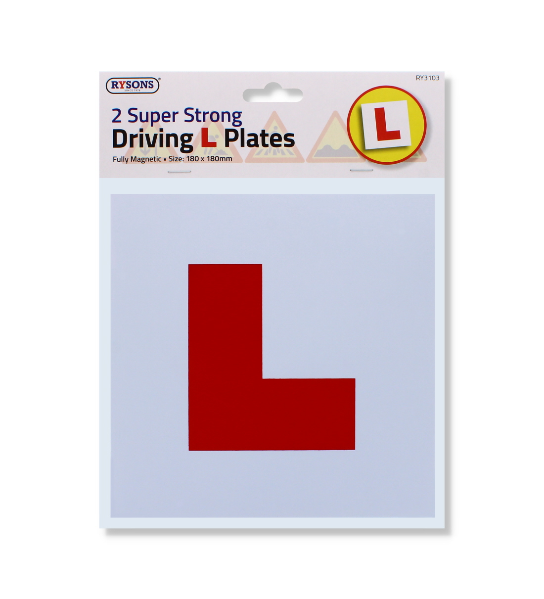Wholesale Rysons Super Strong Car Magnetic Learner Plates 2 Pcs