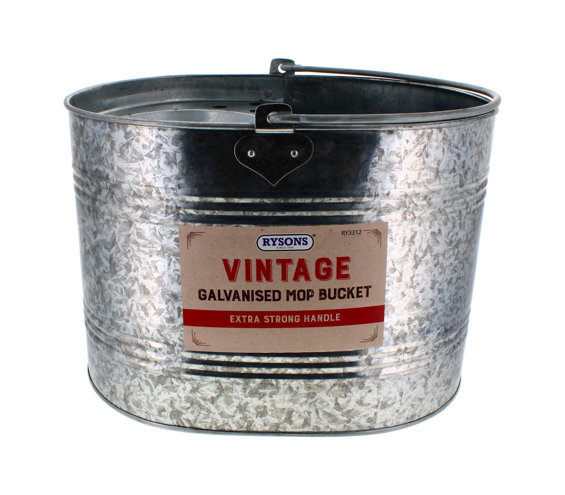 Wholesale Vintage Galvanised Mop Bucket